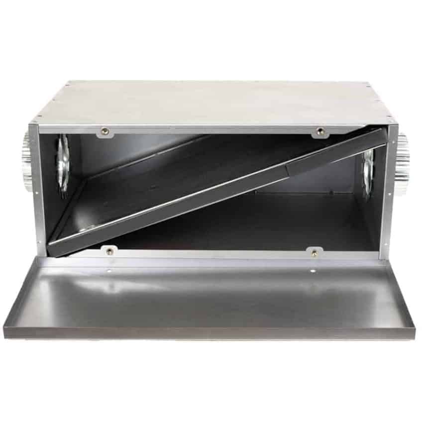 Air Box 2 Stealth 800 CFM 6″ Flanges Charcoal Inline Filter