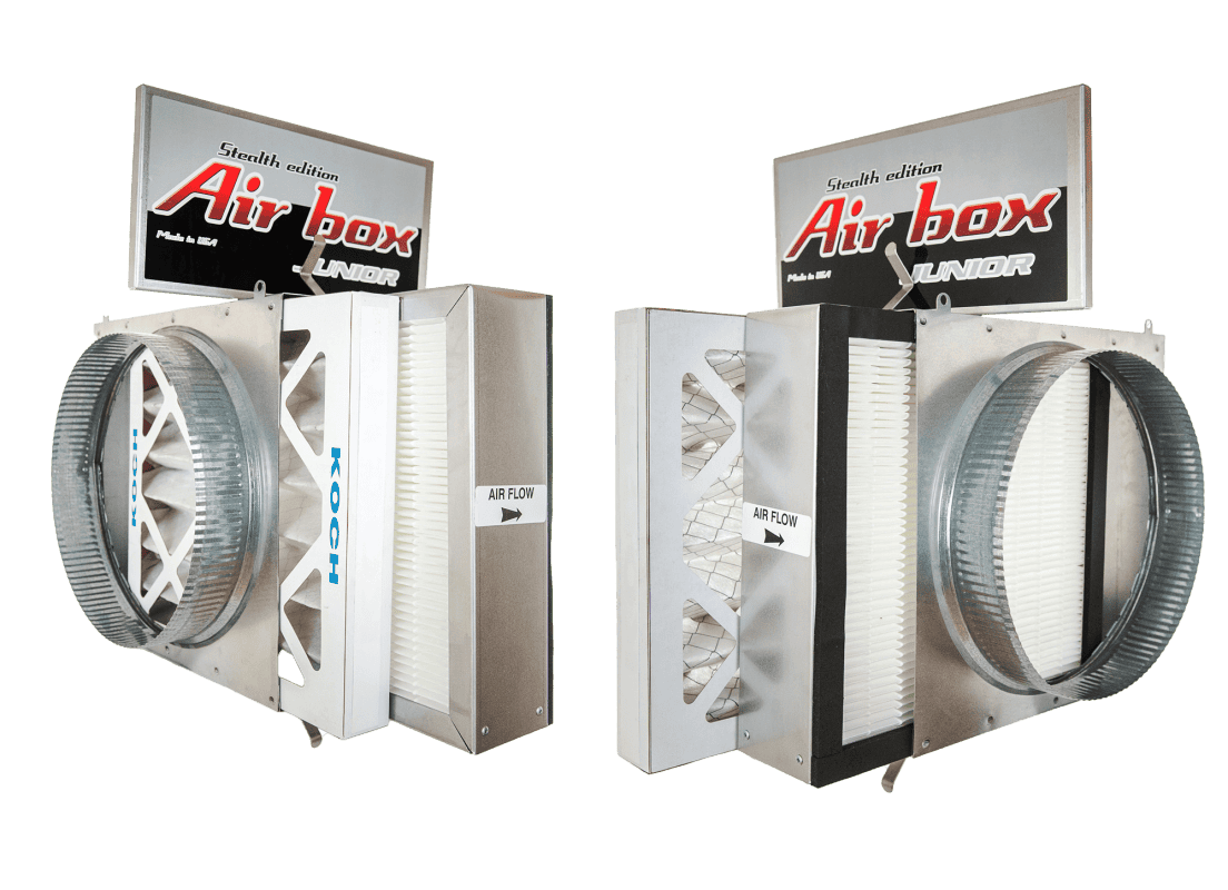 Air Box Filter - High flow, activated carbon filter